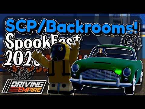 Driving Empire SPOOKFEST 2023 Will Be SCP/BACKROOMS THEMED!!? - Roblox