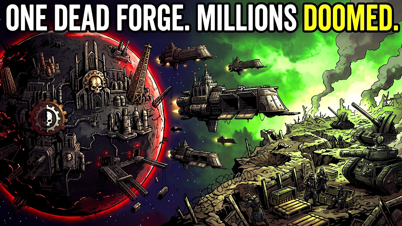What Happens When a Forge World Falls Silent in Warhammer 40K