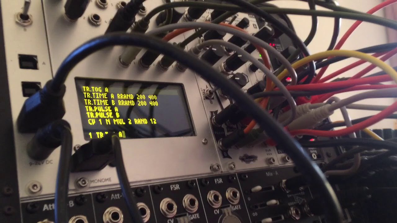 Teletype Sunday by mudlogger (eurorack, modular, monome)