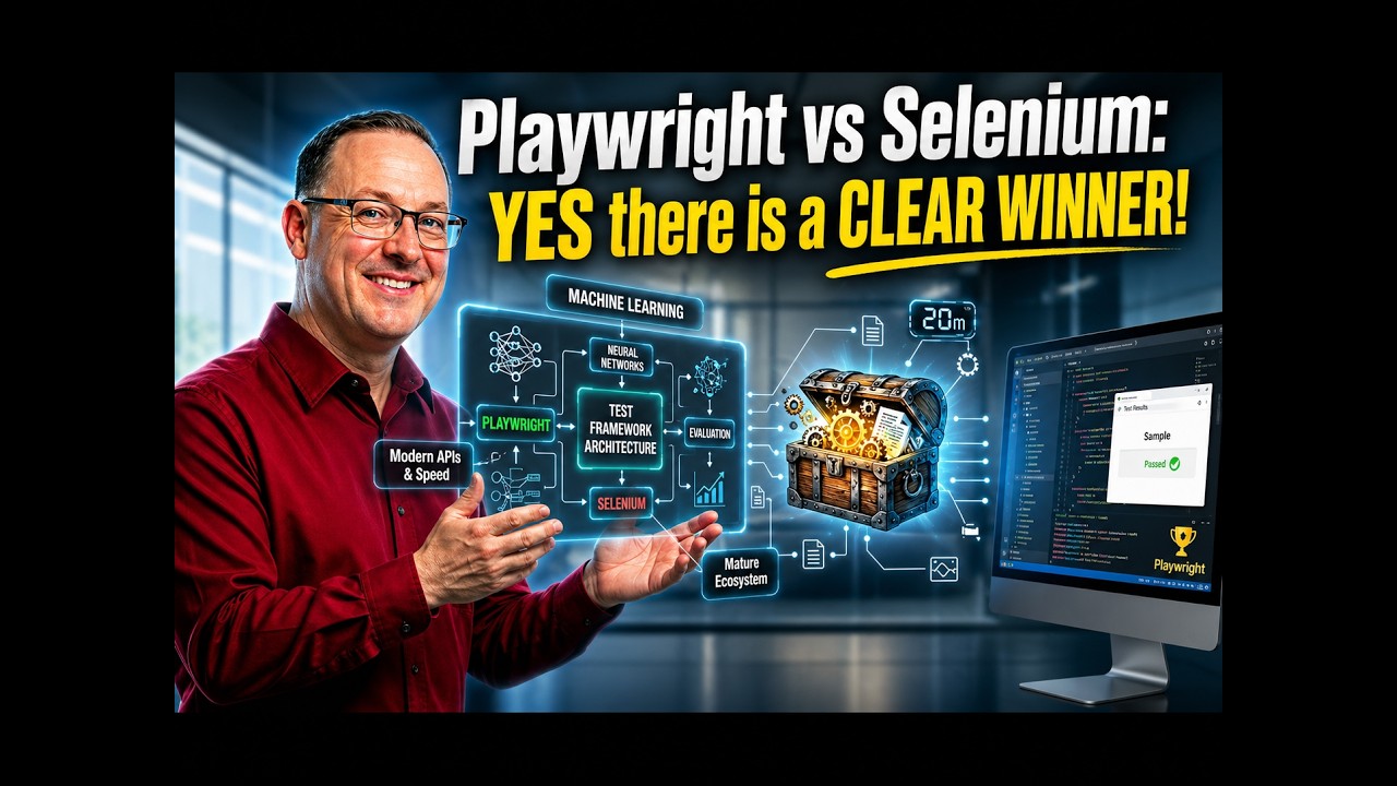 Playwright vs Selenium: YES there is a Clear WINNER!  #softwaretesting #qaengineer #testautomation