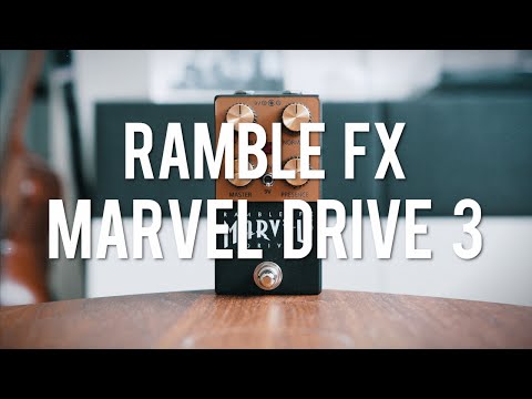 Ramble FX Marvel Drive V3 Overdrive Pedal | Reverb UK