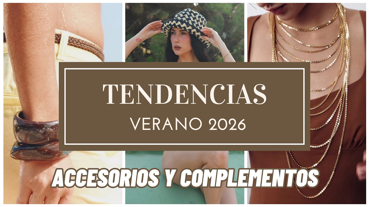 The ACCESSORIES to WEAR this summer - Spring Summer fashion trends