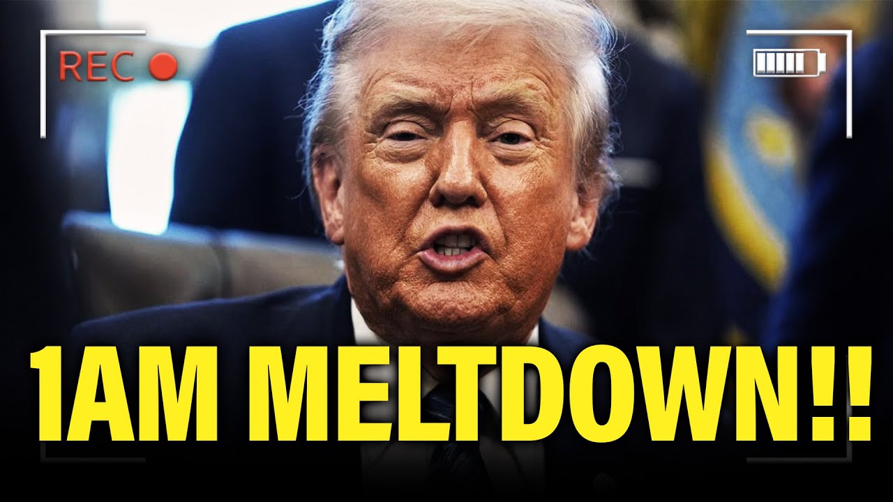 Trump has PSYCHO MELTDOWN at 1 AM as WALLS CLOSE IN