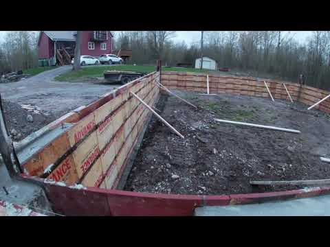 Footers And Frost Walls For A 40 x40 Shop