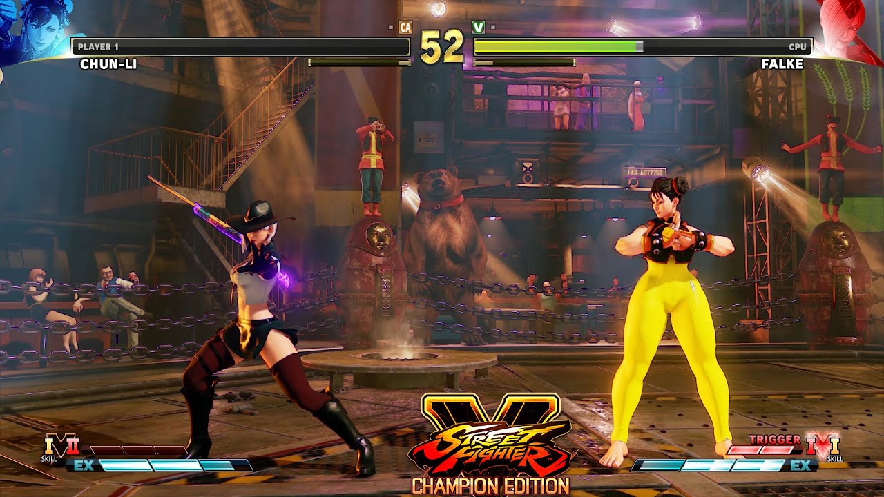 Street Fighter V: CE Chun Li vs Falke PC Mod #2