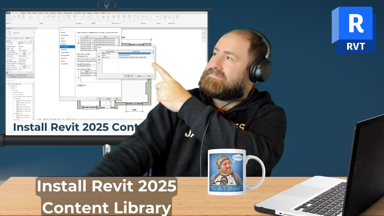 Install Revit 2025 Content Library