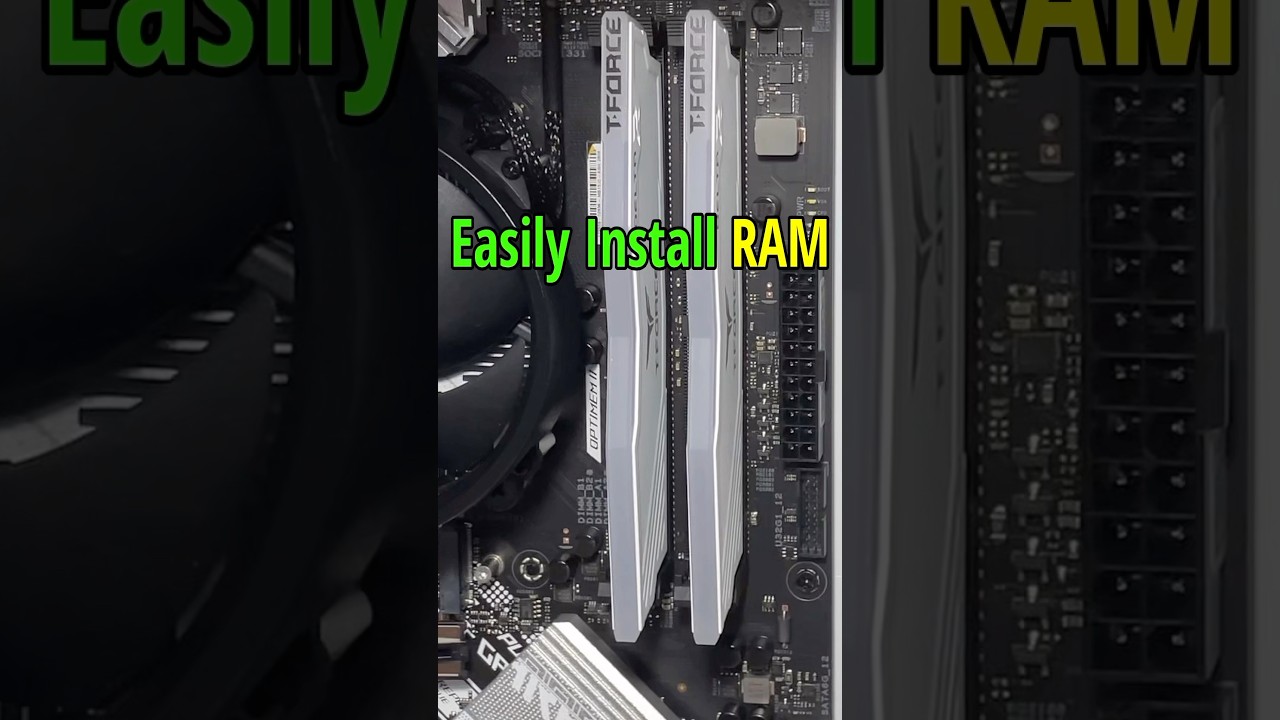 How to Install RAM - Made Easy!