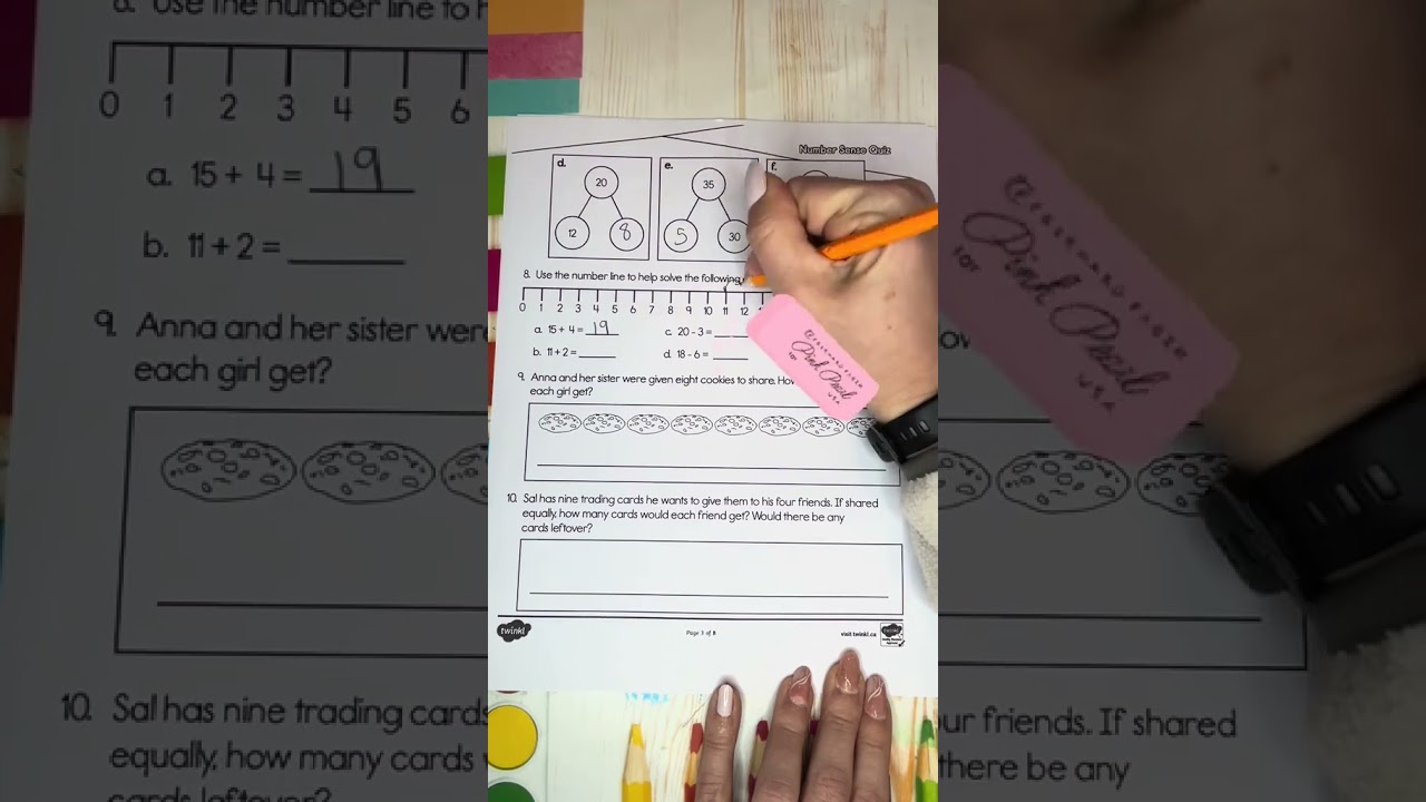 Grade 1 MATH CHALLENGE