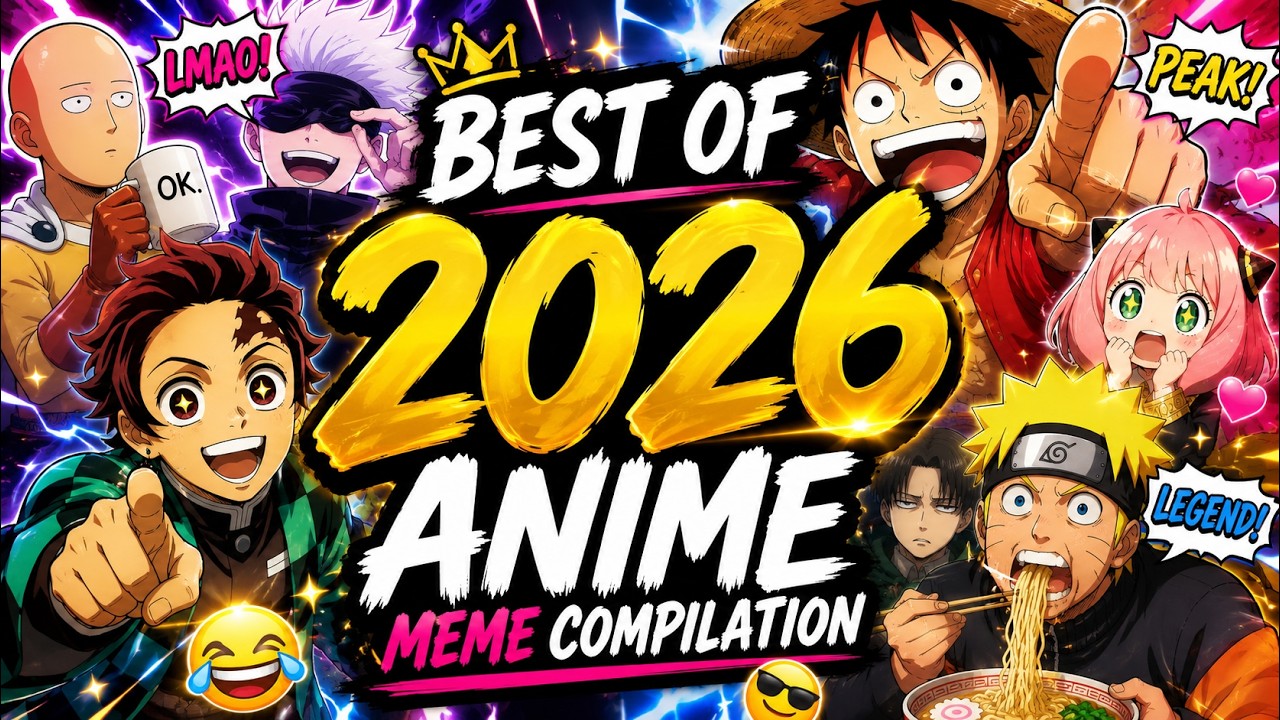 😂 You Laugh You Lose – Ultimate Anime Meme Dump 2026