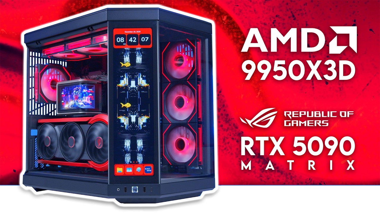 ULTIMATE Gaming PC Build 2026! 😍 [ASUS Matrix RTX 5090 & 9950X3D]
