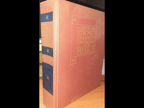 Abingdon's Strong's Exhaustive Concordance of the Bible