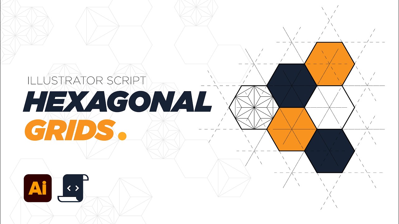 Hexagon Grid Generator for Adobe Illustrator