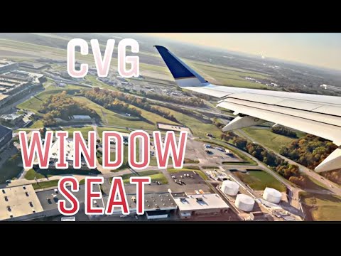 [4K] Cincinnati/Northern KY Intl Airport - CVG - Afternoon Take Off