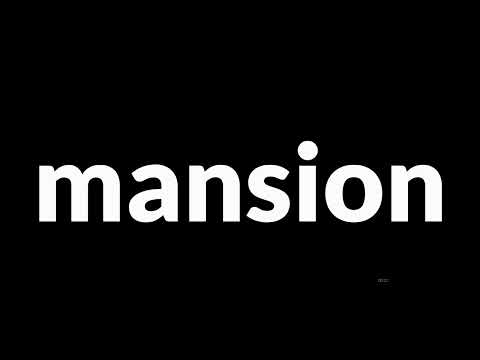 Mansion Meaning In Urdu | Mansion Meaning | Mansion Ka Matlab Kya Hota Hai | Mansion Urdu Me