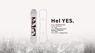 Yes. Hel Yes. Snowboard - Women's 2023 | evo