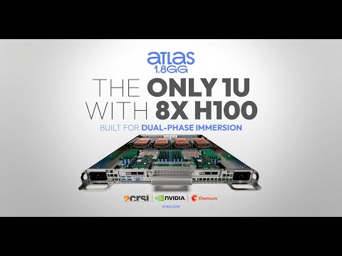 The first AI server built for dual-phase immersion cooling!