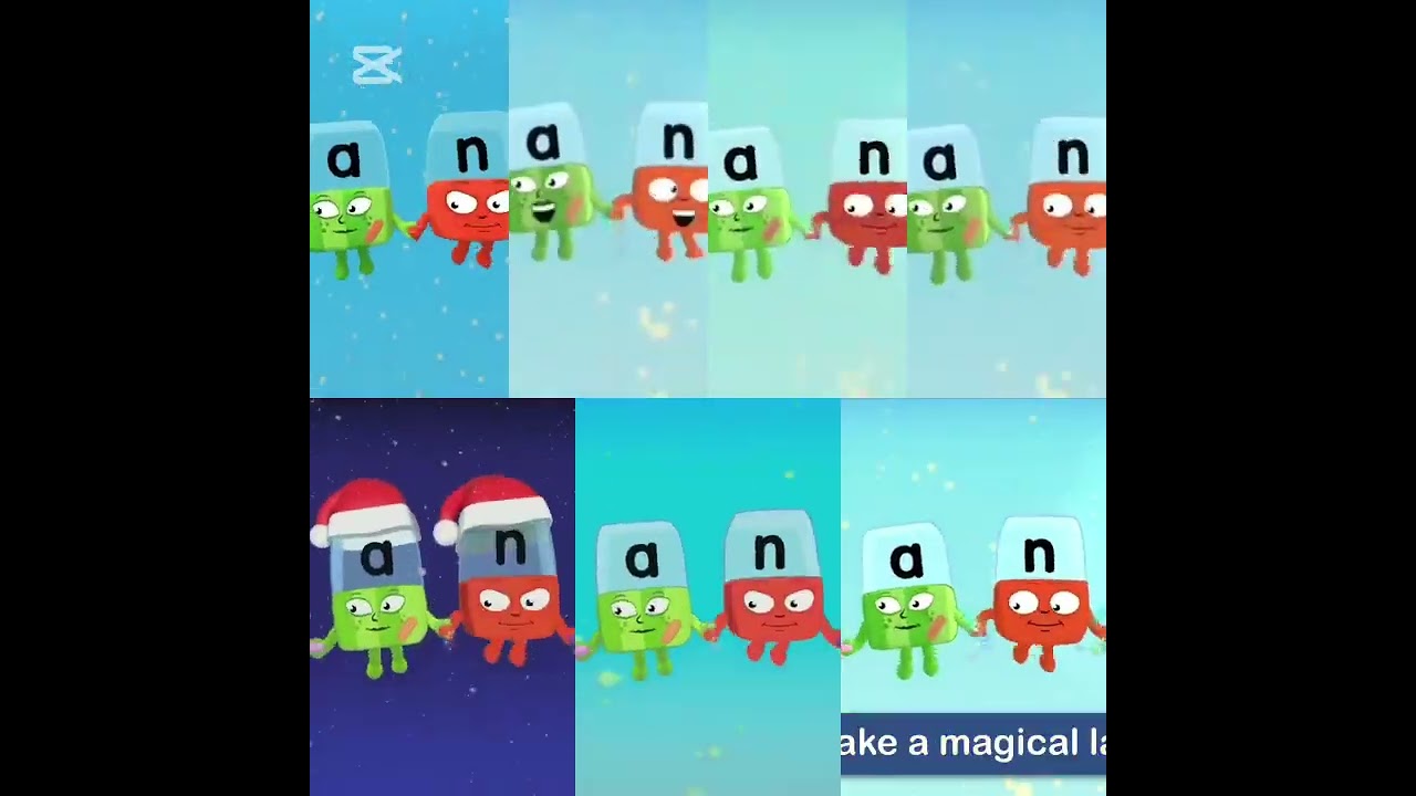 Alphablocks Intro in 7 Different ways @officialalphablocks