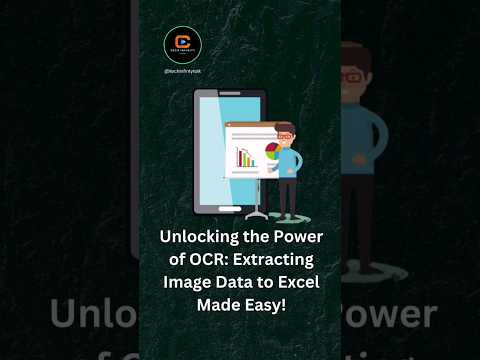 Unlocking the Power of OCR: Extracting Image Data to Excel Made Easy!