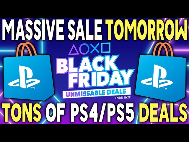 PlayStation Store Black Friday deals and discounts revealed