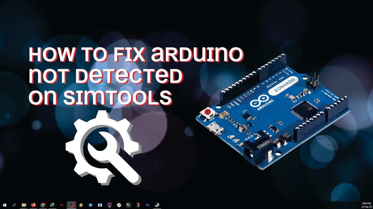 How to Fix Arduino Not Connected to Simtools After Install New Motherboard | DIY Motion Simracing