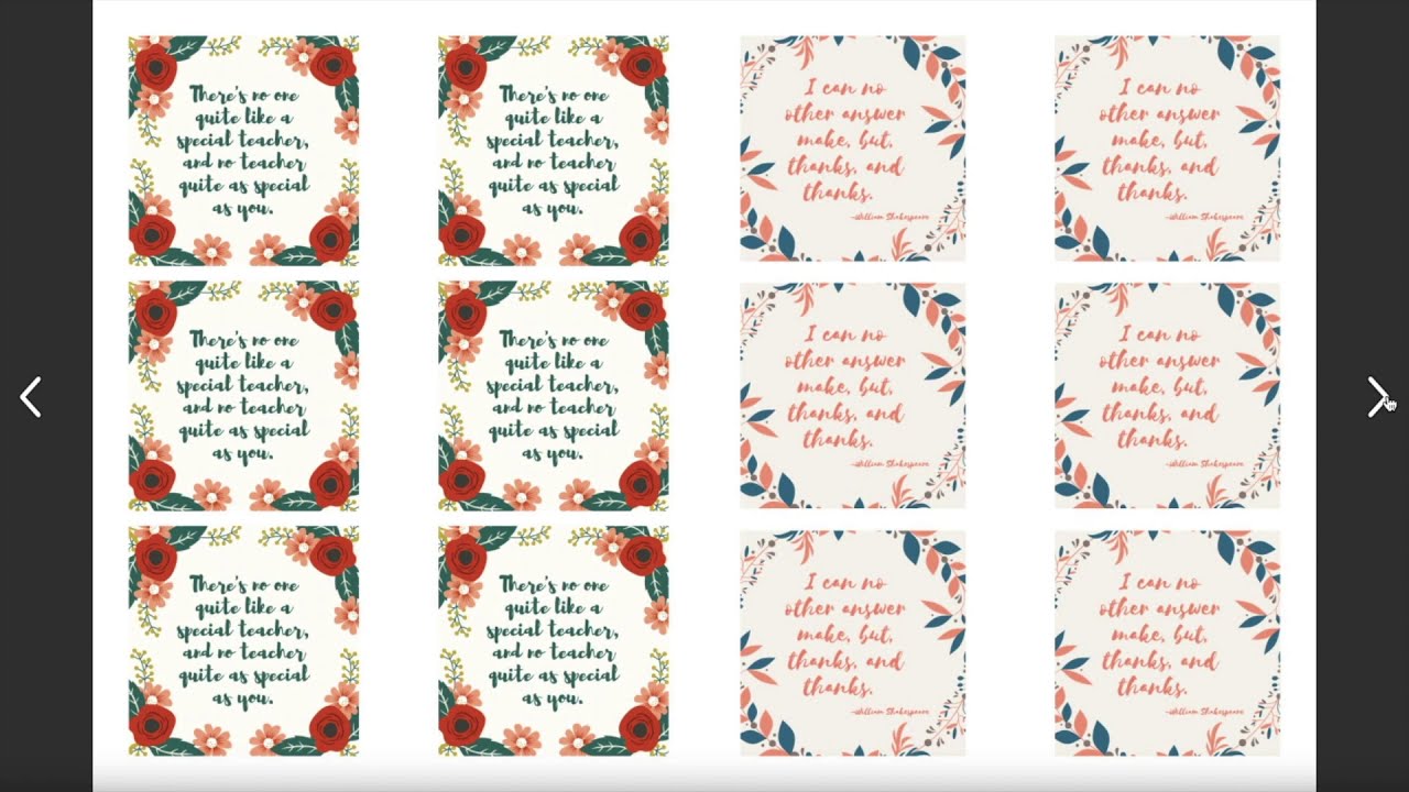 Teacher Appreciation Quote Tag Preview