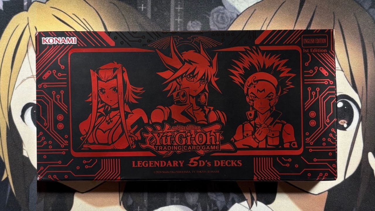 Opening My Yugioh Legendary 5D's Deck Collector Set Let's Rev It Up!