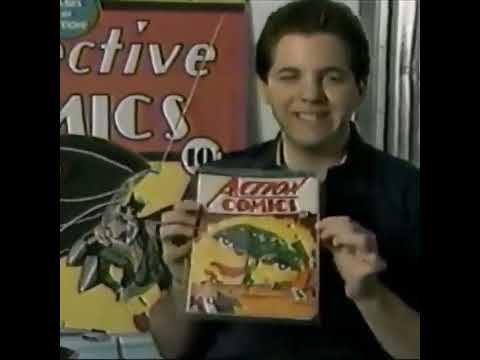 Dick Tracy, Batman, Captain Marvel and Comics Selling for $80,000 in 1990 Entertainment Tonight.