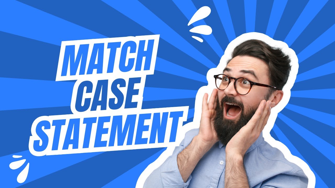 Python Match-Case Statement Explained | Alternative to Switch-Case in Python