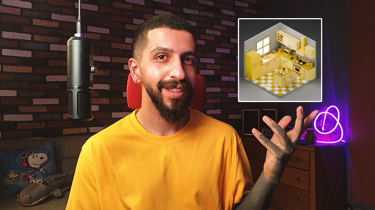 The Perfect Camera Angle for Isometric Art in Blender