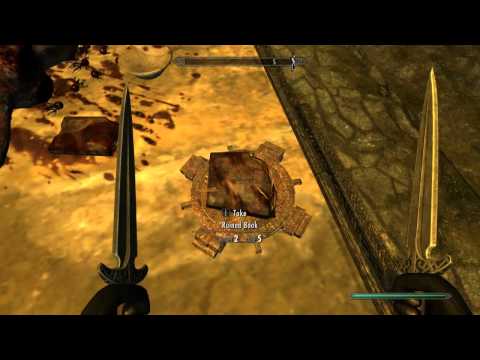 Skyrim - Serpent's Bluff Redoubt: How to open the gate