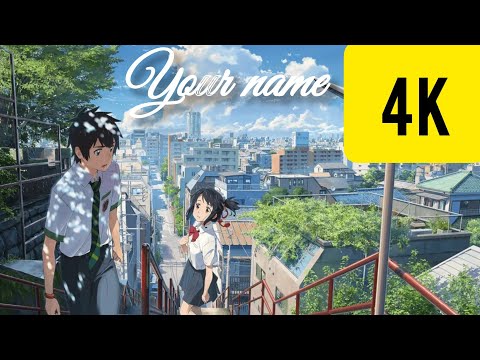 Your name best 4k anime movie in Hindi