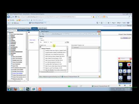 Project Time Detail Report