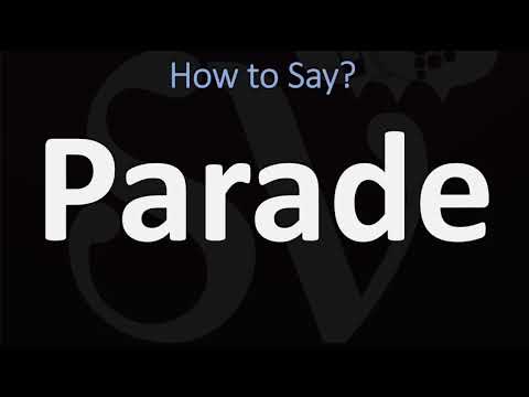 How to Pronounce Parade? (2 WAYS!) British Vs American English Pronunciation