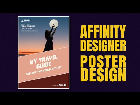 Travel Ad Poster Design in Affinity Designer Tutorial