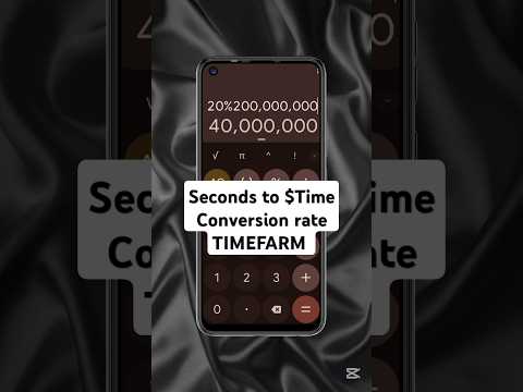 Conversion rate for TimeFarm Airdrop || Token distribution and Price Prediction