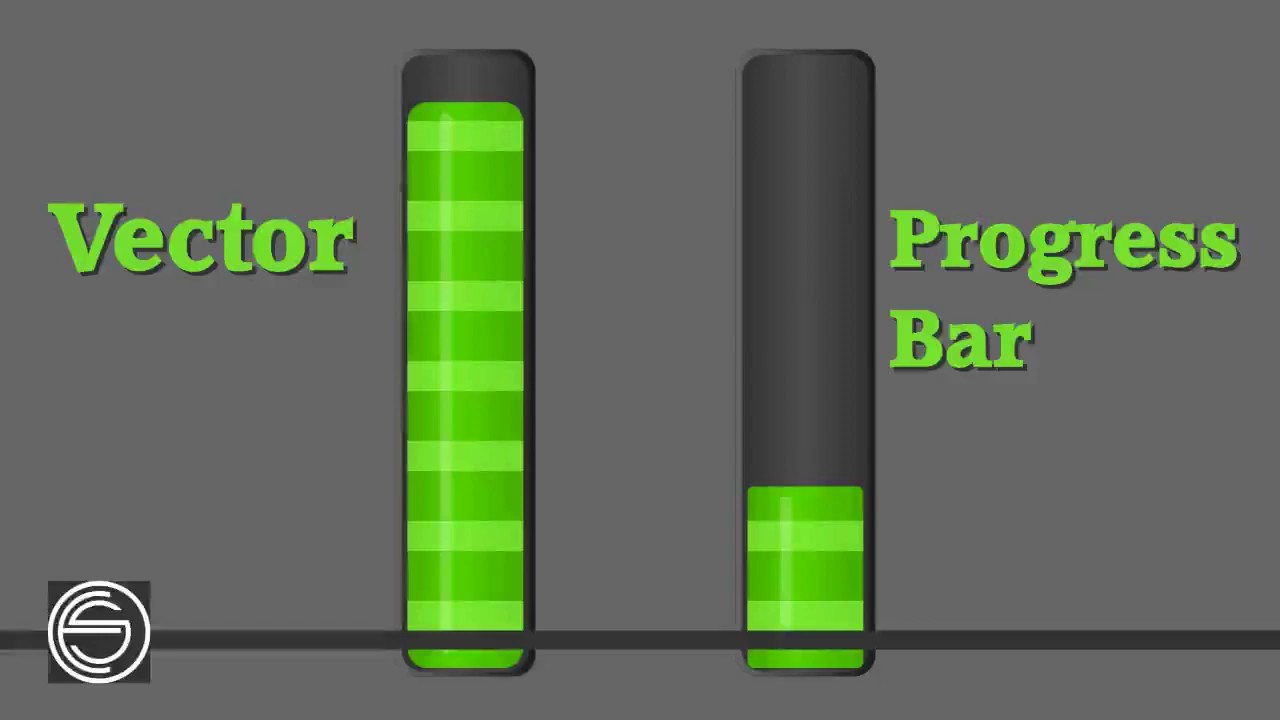 Progress Bar Vertical | Vector Art