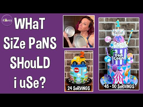 Round Cake Portion Sizes | Cake Serving Size Guide