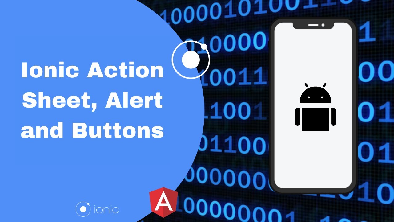 Ionic Action Sheet, Alert and Buttons | Ionic Components : Your Ultimate Guide!