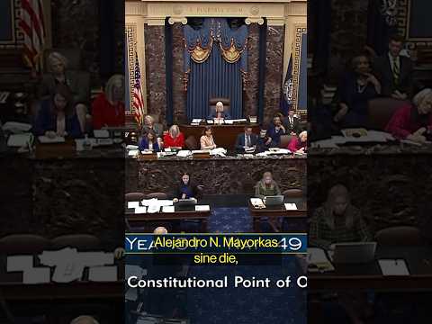 Republican-Led Effort to Impeach Mayorkas Dies in Senate