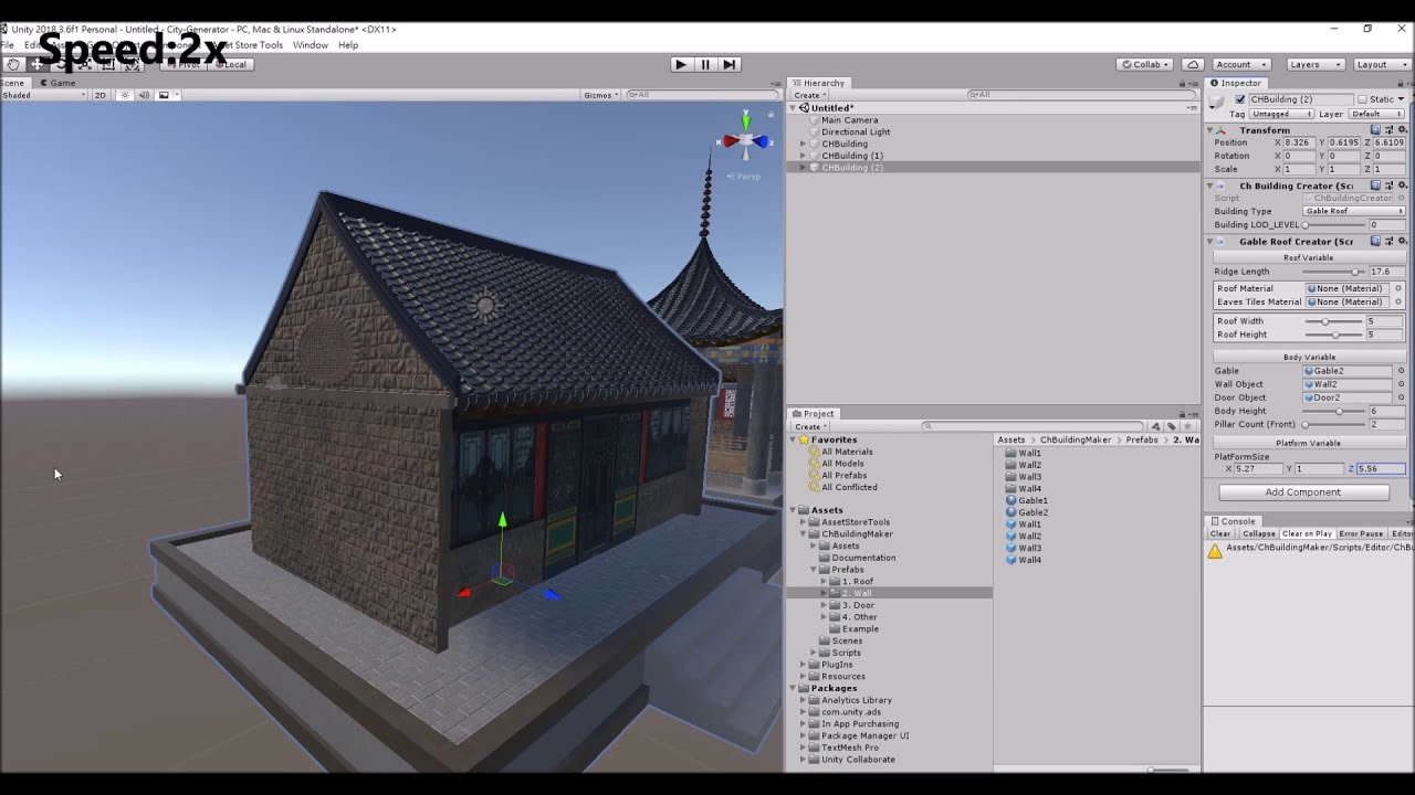 Ancient Chinese Architecture Creator Demo video