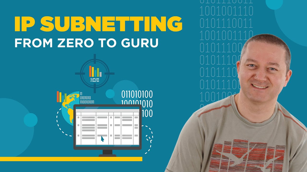 IP Subnetting - Zero to Guru. Class A,B,C, Binary, Hex, IPv4/IPv6, CIDR [Full 4+ Hour Course]