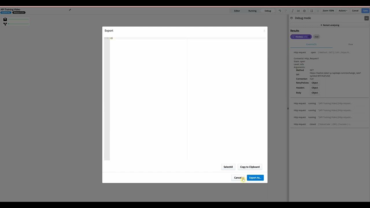 Mitel Workflow Studio Debugging