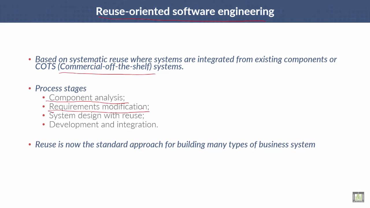 Software Engineering | C2 - L5 | Reuse-oriented software engineering