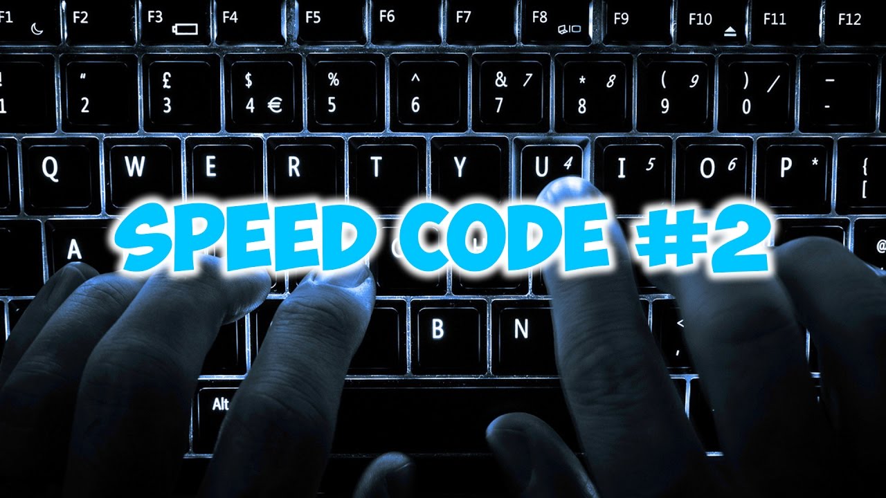 Speed Code #2 | Visual basic