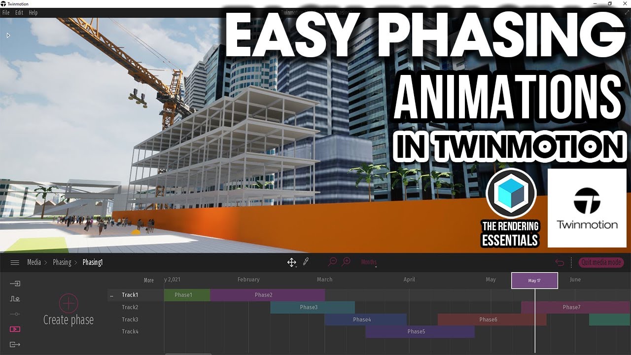 Creating a RENDERED PHASING ANIMATION in Twinmotion!