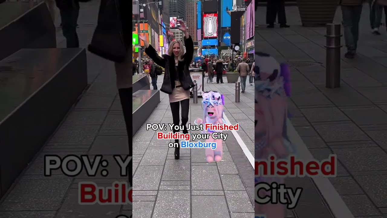 POV: You Just Finished BUILDING Your CITY on BLOXBURG