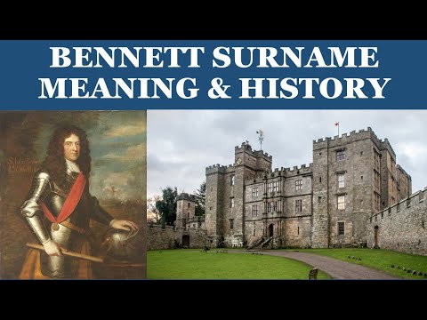 Bennett Surname History