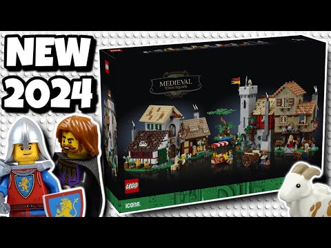 NEW Lego Castle Medieval Market Set REVEALED! (New Goat!)