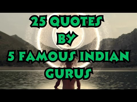 25 Quotes By 5 Famous Indian Gurus | Motivational Quotes| Inspirational Quotes | #viral #india #4k