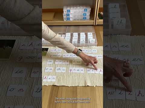 Montessori Movable Alphabet with Geography Cards #earlylearning #montessori #scienceofreading
